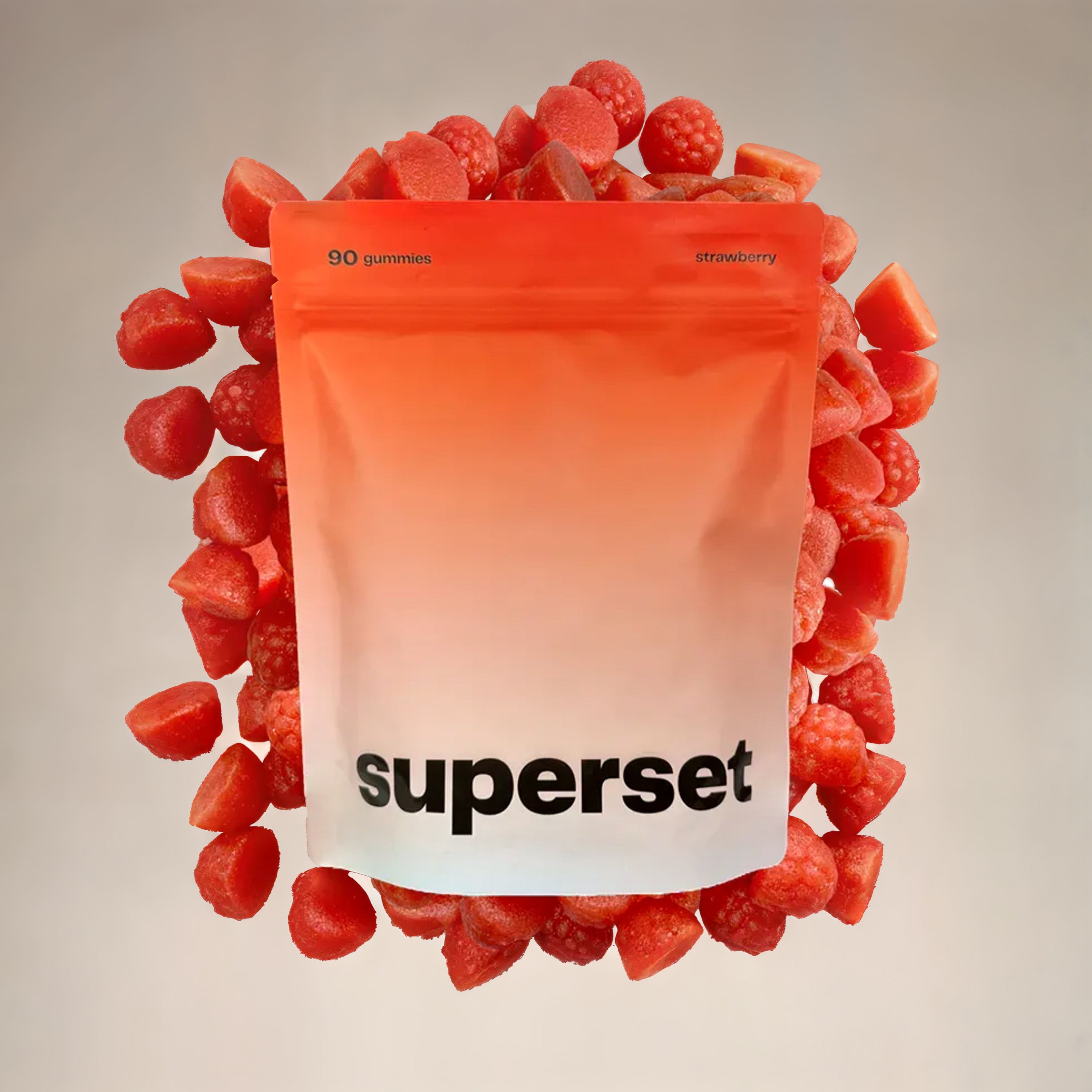 Superset Creatine Monohydrate Gummies - Strawberry – Team Superset